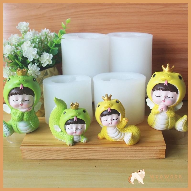 Wow แม่พิมพ์ซิลิโคนช็อคโกแลตงู Fondant Moulds เค้กงู Moulds เนื้อ ...