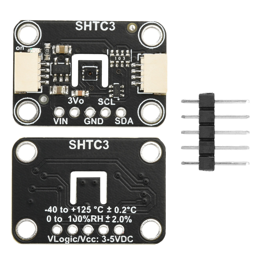 Shtc3 โมดูลเซ็นเซอร์อุณหภูมิและความชื้นการวัดความชื้นโมดูลวัดอุณหภูมิ ...