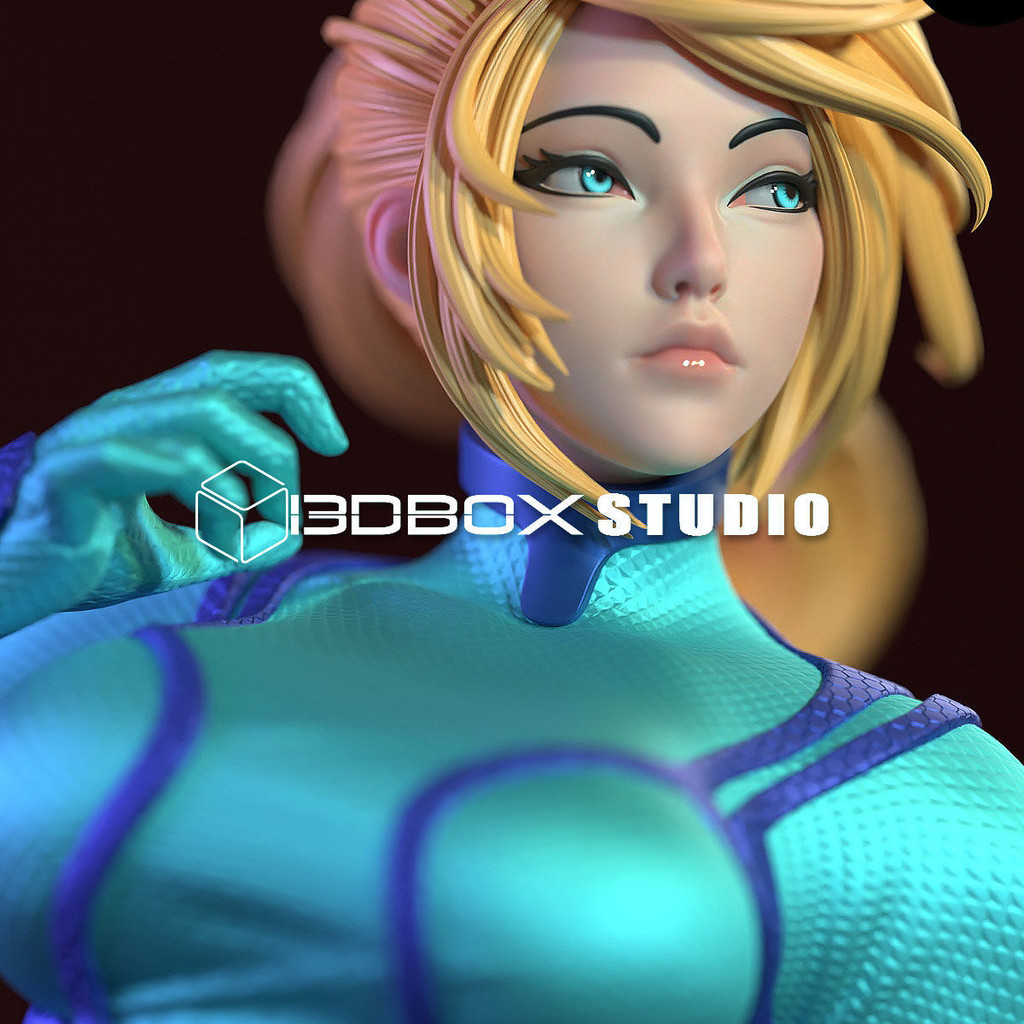 ฟิกเกอร์โมเดลสีขาวทันสมัยของซามุส อารัน เมโทรอิด ซามุส อัลแอน 12K การ ...