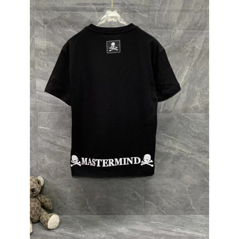 ขายร้อน Mastermind ยุโรปใหม่ส่วนบุคคล skull letter พิมพ์เสื้อยืดผู้ชาย ...
