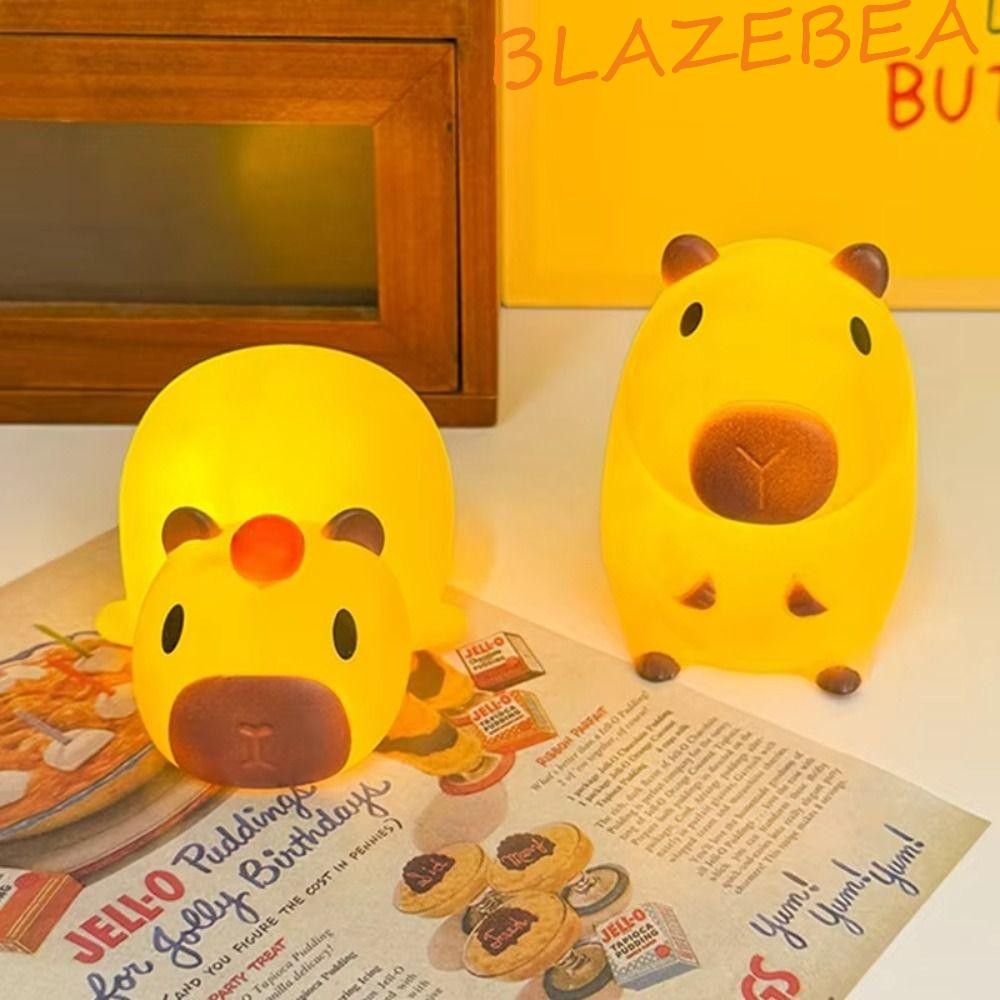 Blazebea ไฟกลางคืนหนูตะเภา, การควบคุมแบบสัมผัสไฟกลางคืน Capybara, ไฟกลางคืนซิลิโคน ป้องกันดวงตา ...