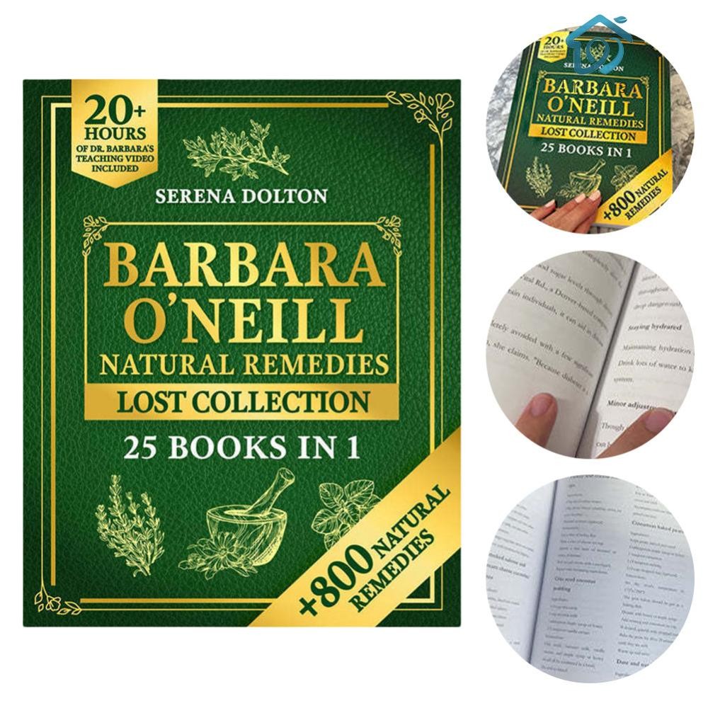 Barbara O Neill Natural Herbal Remedies Complete Collection 25 in 1 ...