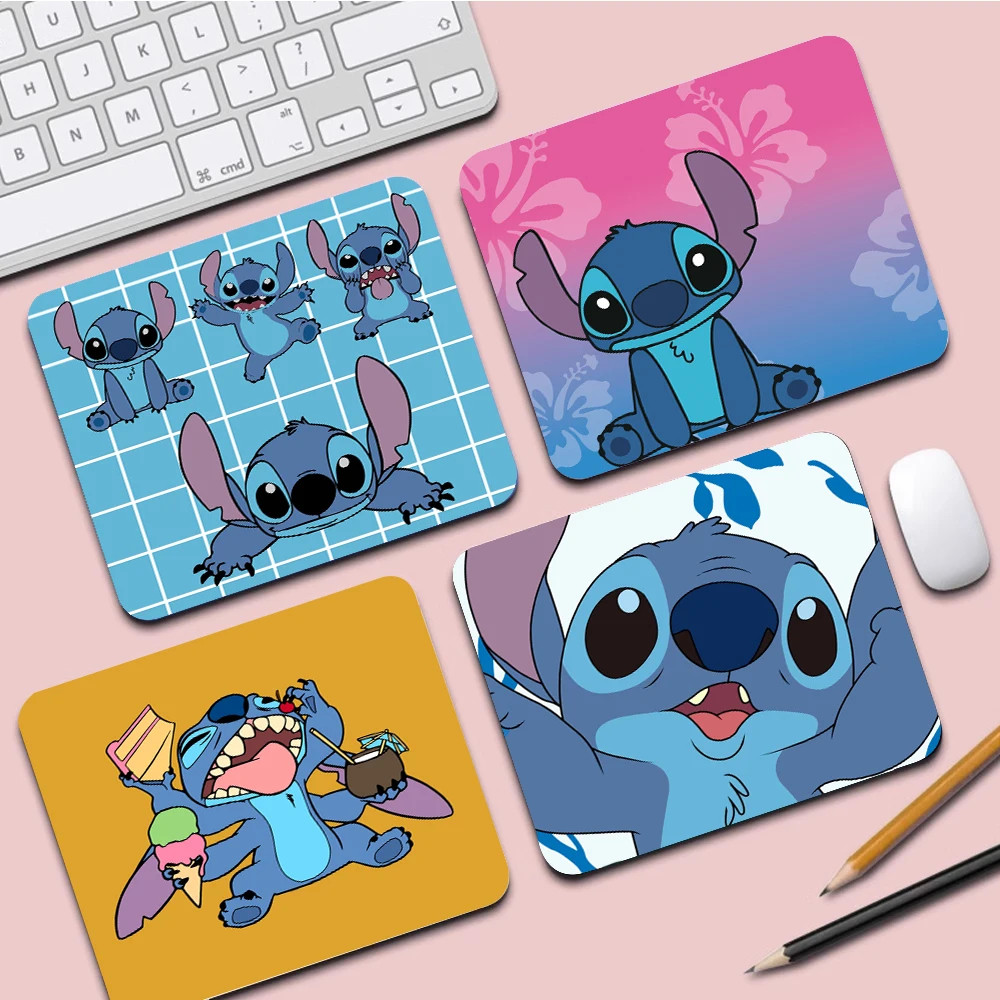 น่ารักอะนิเมะคู่ Stitch Gaming Mouse Pad XS แผ่นรองเมาส์ขนาดเล็กสําหรับ ...