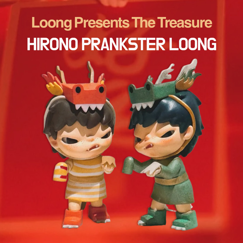 POP MART Loong Presents The Treasure Series Hirono Special PRANKSTER ...