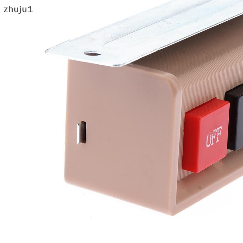 [zhuju1] On/off Start Stop Flush ติดตั้งสวิตช์ปุ่มกด AC 380/220V 10A สวิตช์จักรเย็บผ้า Boutique ...