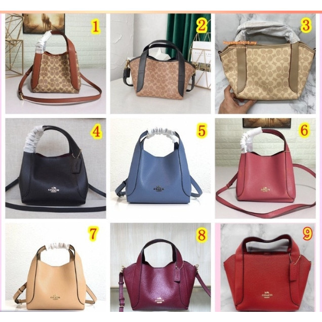 Hadley Hobo 21 In Signature Canvas F78800 F72951 ผู้หญิง ความจุสูง ...