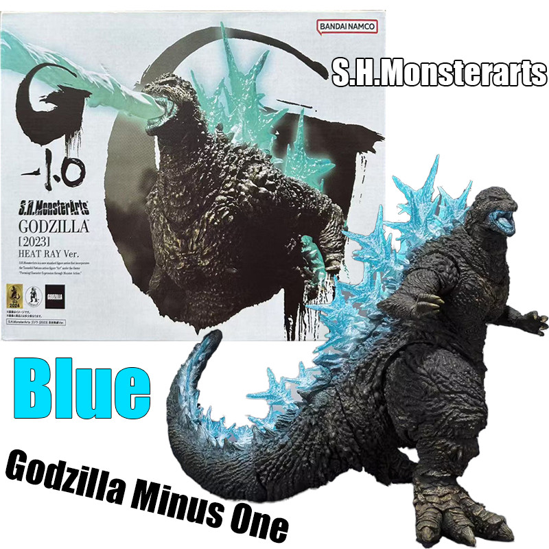 Shm Godzilla Minus One Action Figure Godzilla NECA BLUE BLACK RED ...