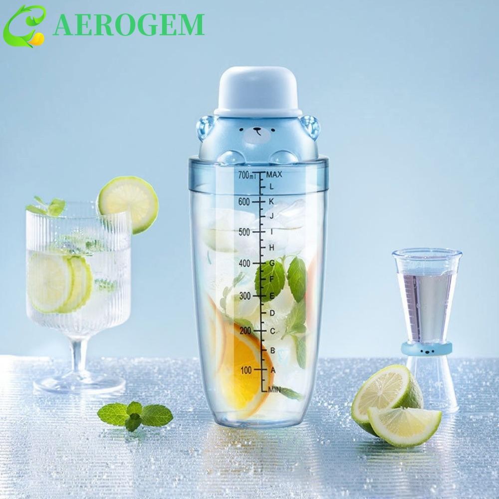 Aerogem ขวดเขย่า, ลายหมี Leakproof Lemon Crushing Hammer, Barware with ...