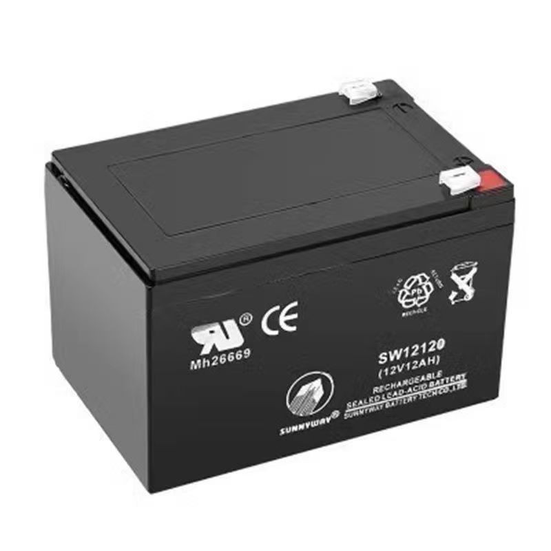 แบตเตอรี่เก็บ SW12120 12V12AH สำหรับการตรวจสอบความปลอดภัยการสื่อสาร UPS ...