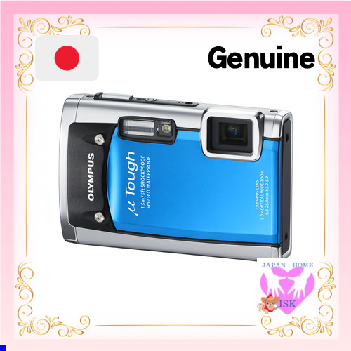 Olympus WATERPROOF DIGITAL CAMERA μ TOUGH 6020 BLUE μ TOUGH-6020 BLU ...