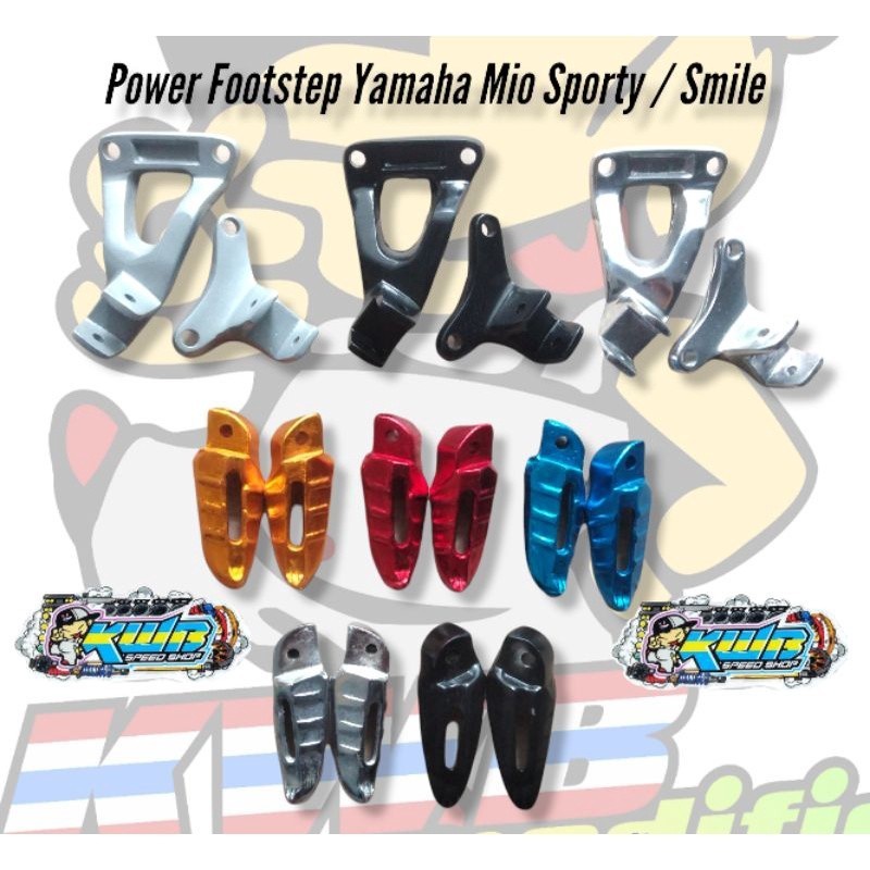 Yamaha mio SMILE/mio SPORTY ที่พักเท้าด้านหลัง 1 ชุด | Shopee Thailand