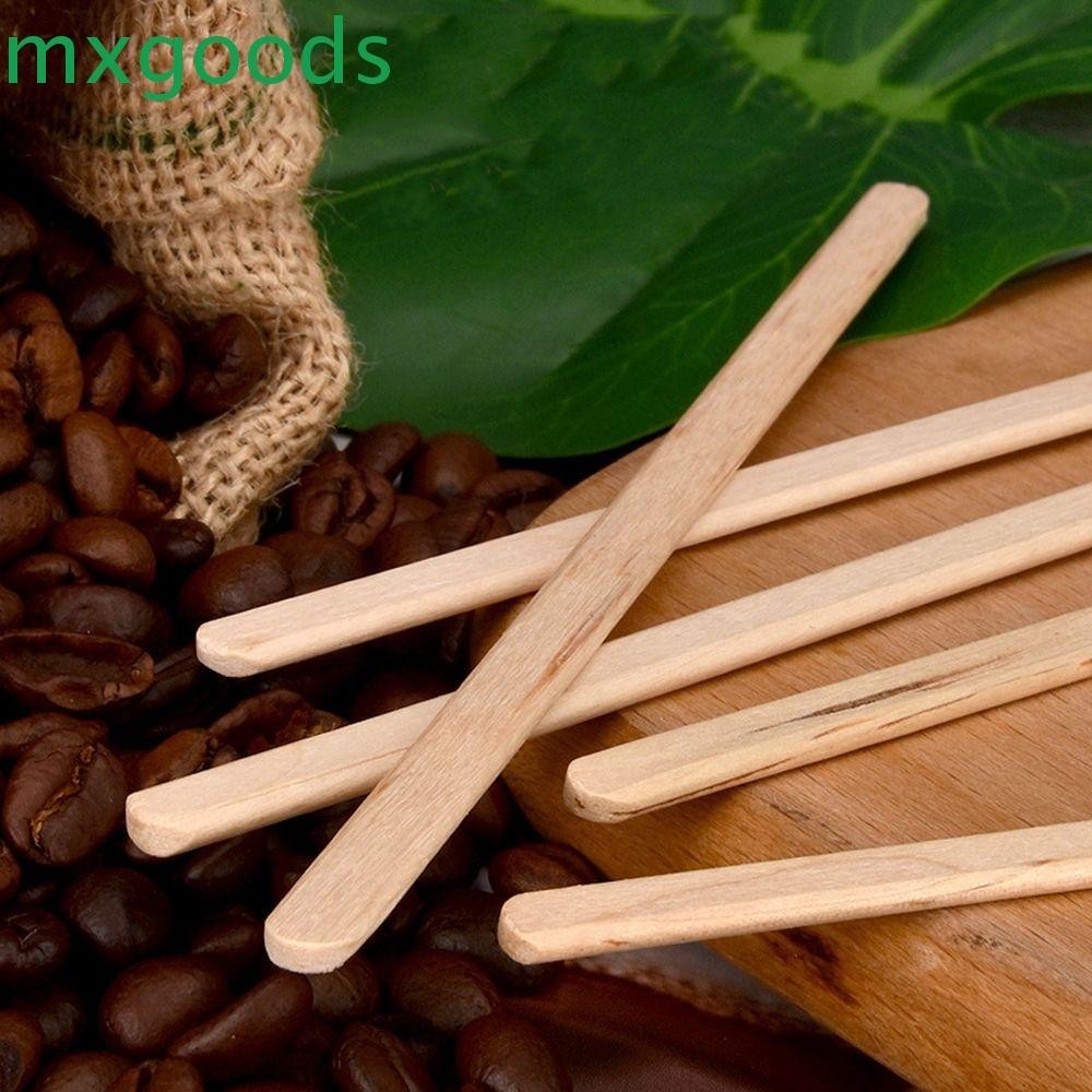 Mxgoods แท่งคนเครื่องดื่มร้อน เย็น แบบใช้แล้วทิ้ง 100 ชิ้น | Shopee Thailand