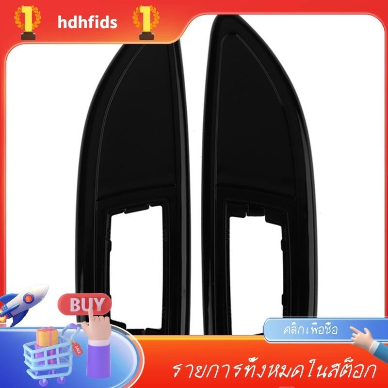 ฝาครอบไฟด้านข้างรถยนต์ สีดํามันวาว สําหรับ Vauxhall Corsa D VXR Astra H ...