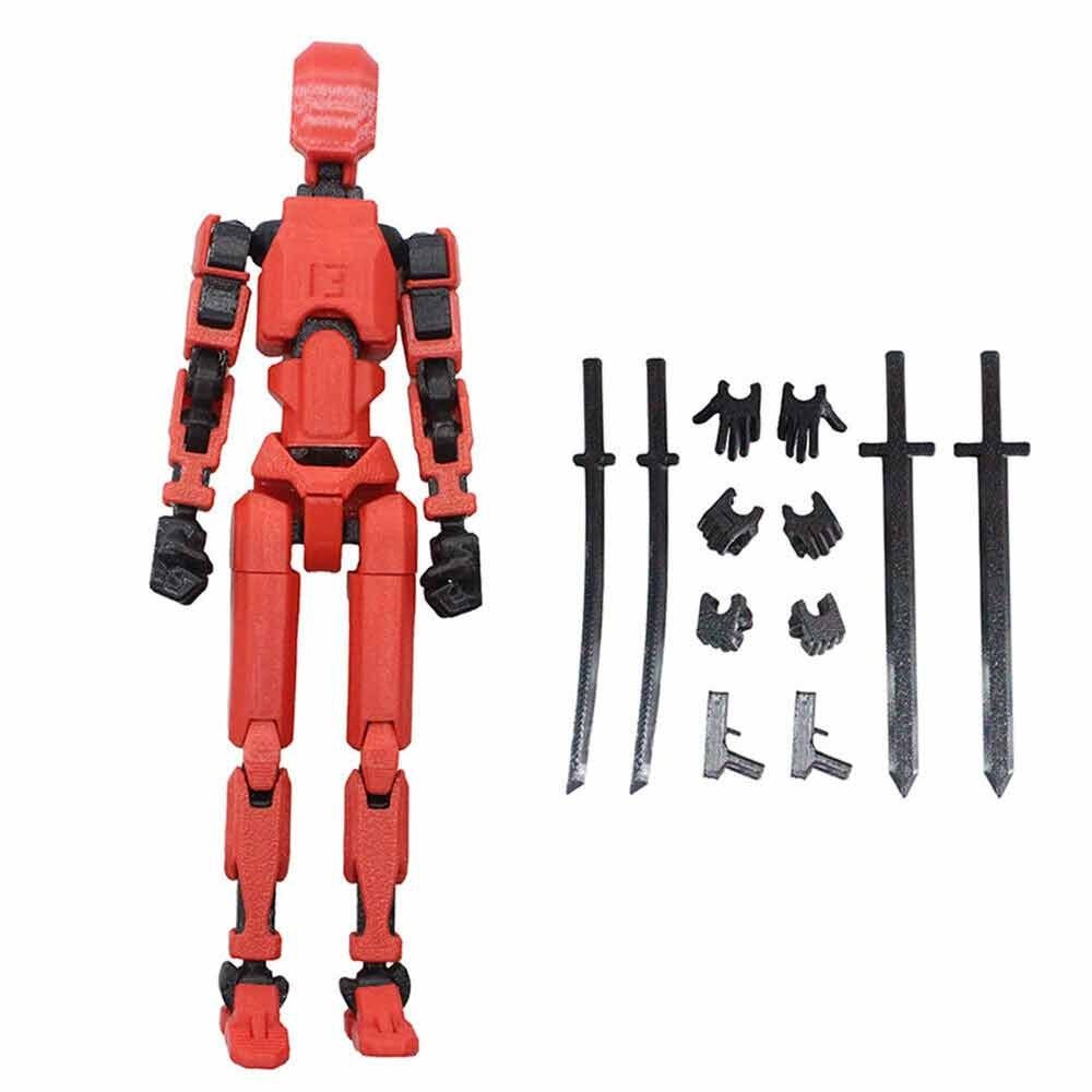 T13 Action Figure, DIY Titan 13 Action Figure, Robot Action Figure,3D ...