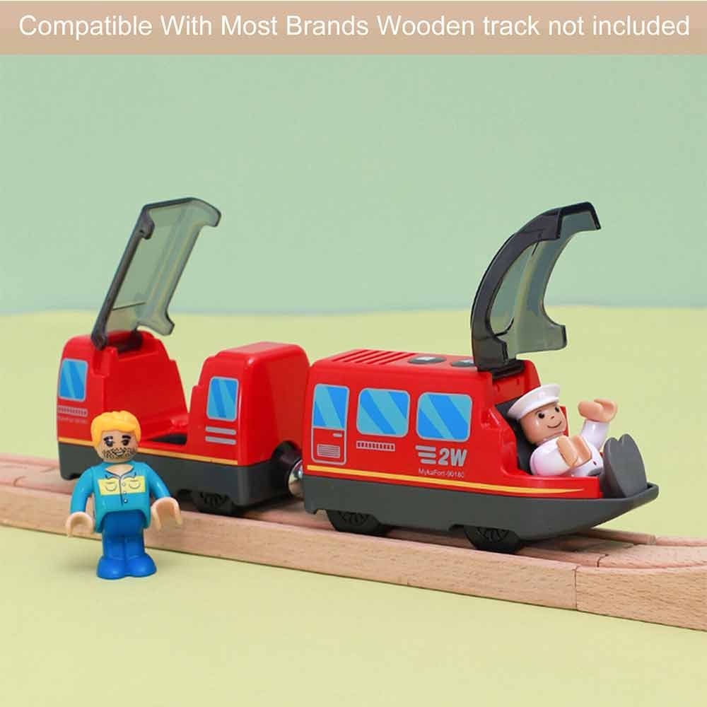 Kids Toy Train Electric Locomotive Train For Thomas Brio Wooden Train ...