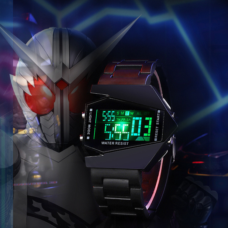 นาฬิกาข้อมือ ลายการ์ตูนอนิเมะ Kamen Rider Joint Watch Shiwang Two ...