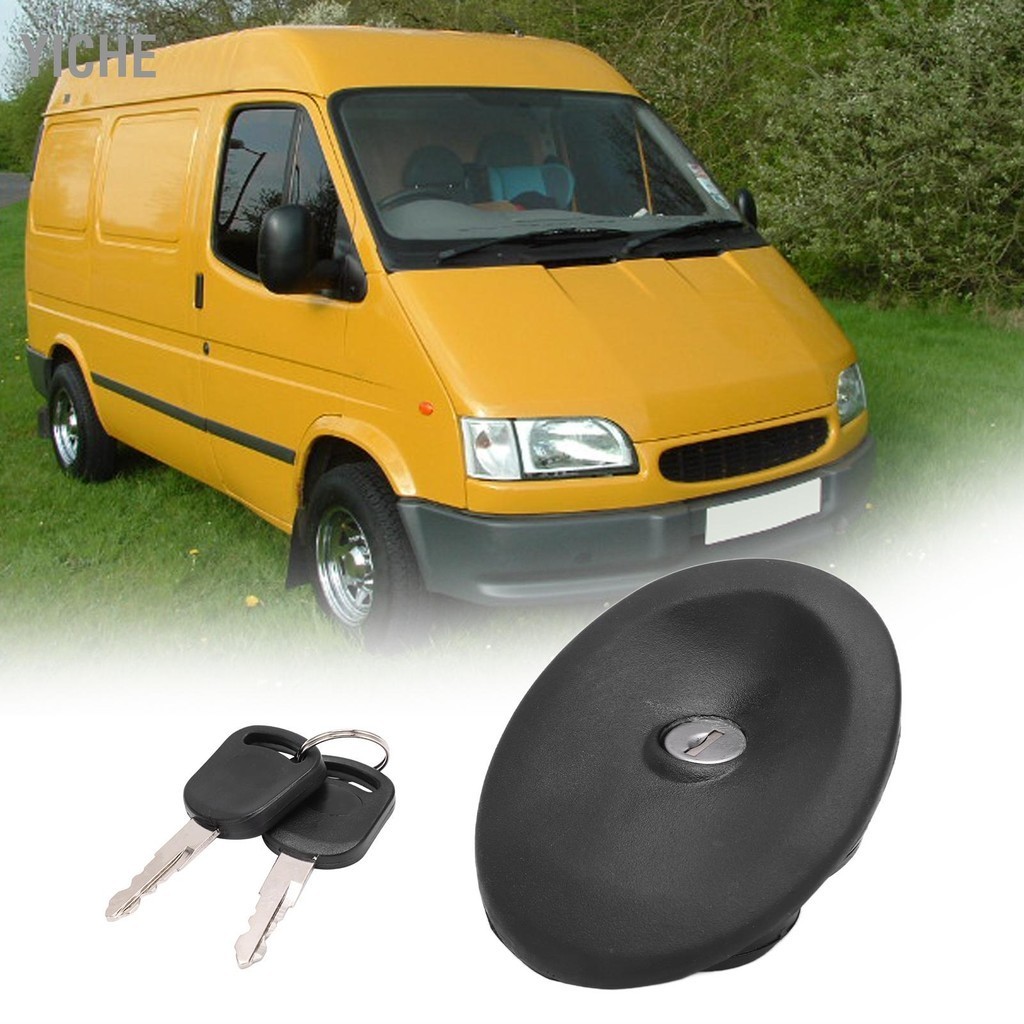 YiChe รถล็อคฝาถังน้ำมันเชื้อเพลิงพร้อมคีย์ 3966745 สำหรับ Ford Transit ...