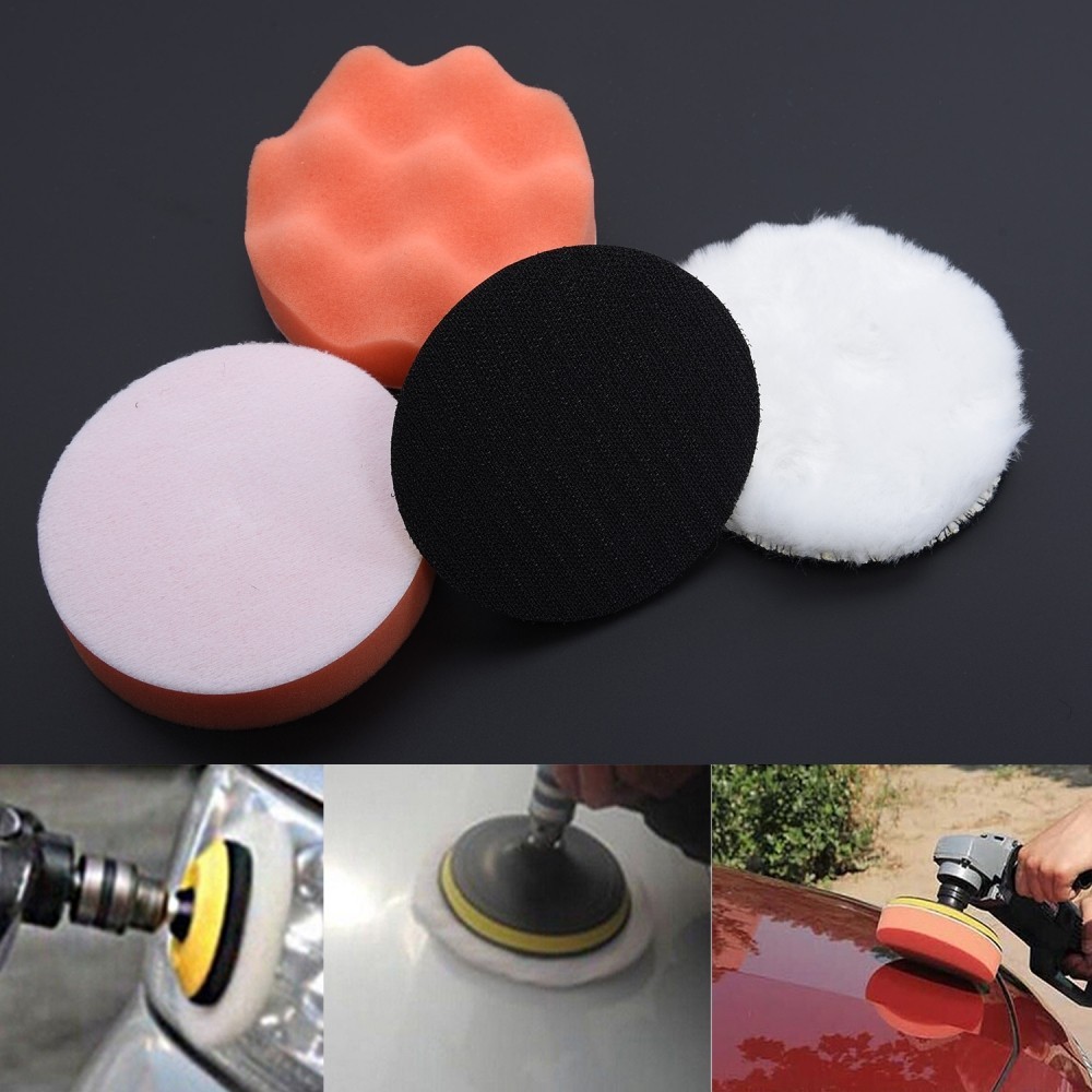 ใหม่แว็กซ์ซักผ้า Buffing Foam Thread Adapter Compound Auto Car ...