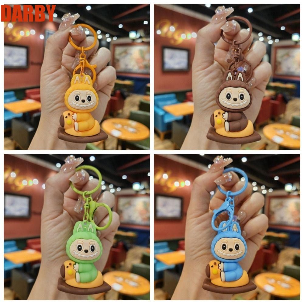 Darby Labubu พวงกุญแจตุ๊กตา, Anti-lost Ins Letter Labubu PVC จี้, พวง ...