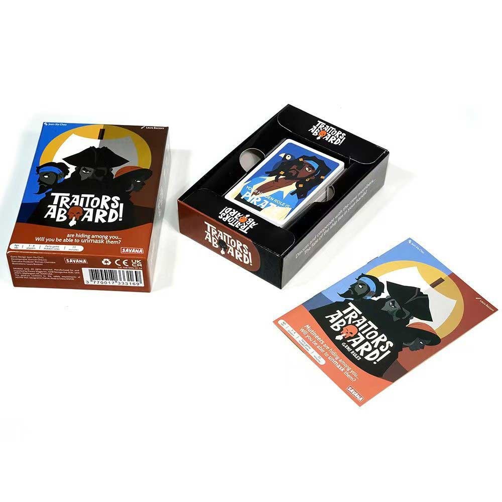 Traitor Aboard Pirate Betrayal Card Board Game | Shopee Thailand