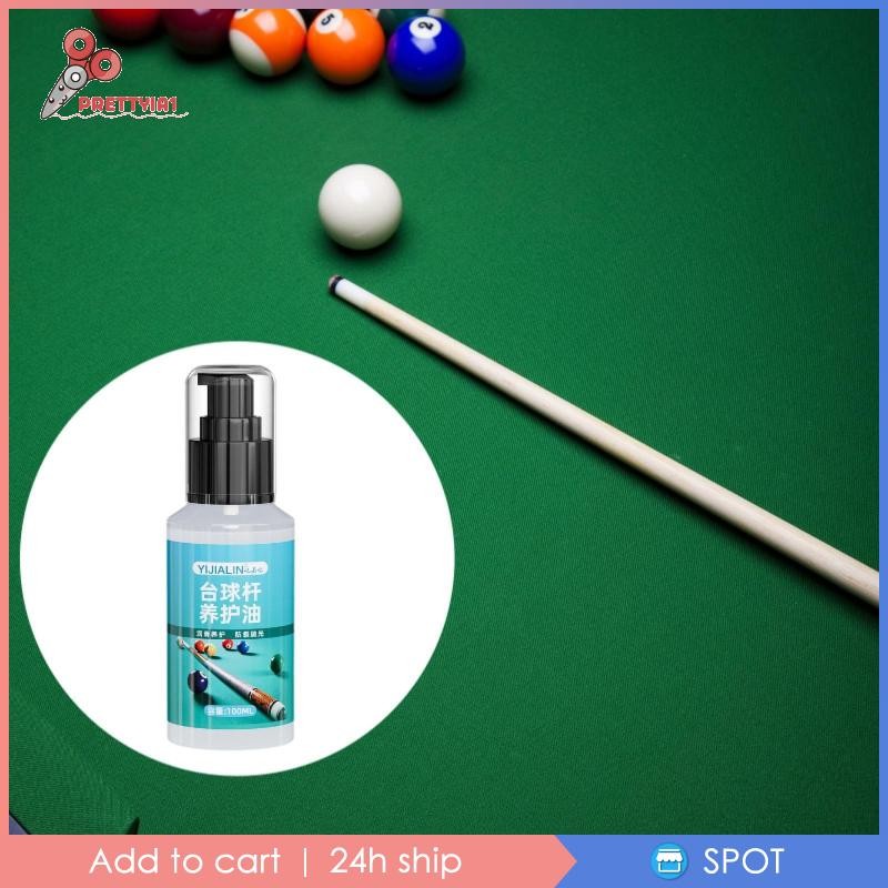 [สวย1] Pool Cue Oil Spray Cue Shaft Cleaner อุปกรณ์แบบพกพา 100ml ...