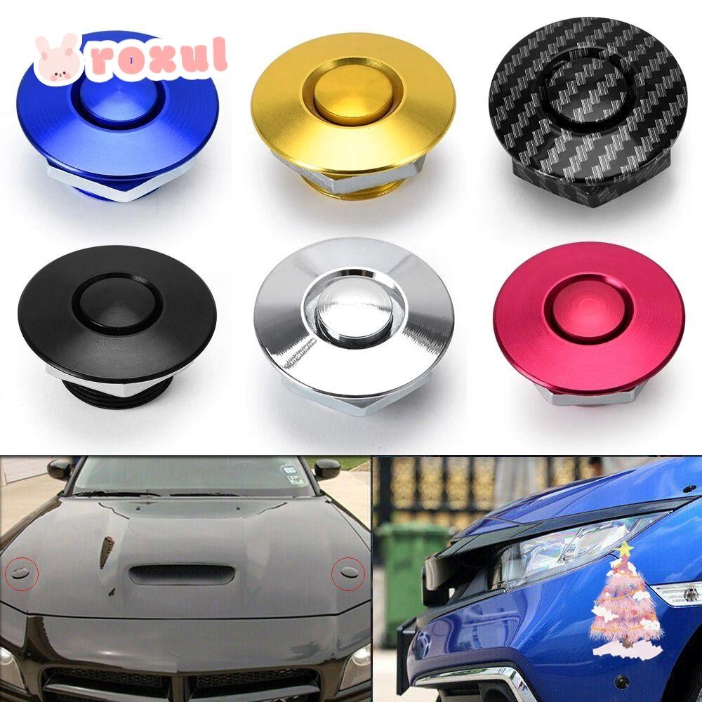 Roxul 1 ชิ้นกันชนหน้า Hood Pin, Body Kit Quick Release ปุ่มกด, อุปกรณ์ ...