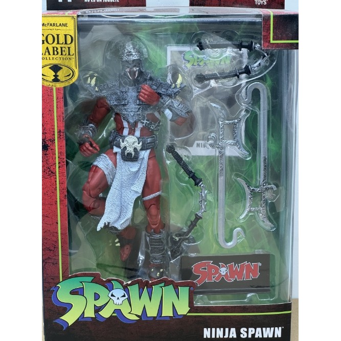 Mcfarlane Ninja Spawn Gold Label แอ็คชั่นฟิกเกอร์ขนาด 7 นิ้ว | Shopee Thailand