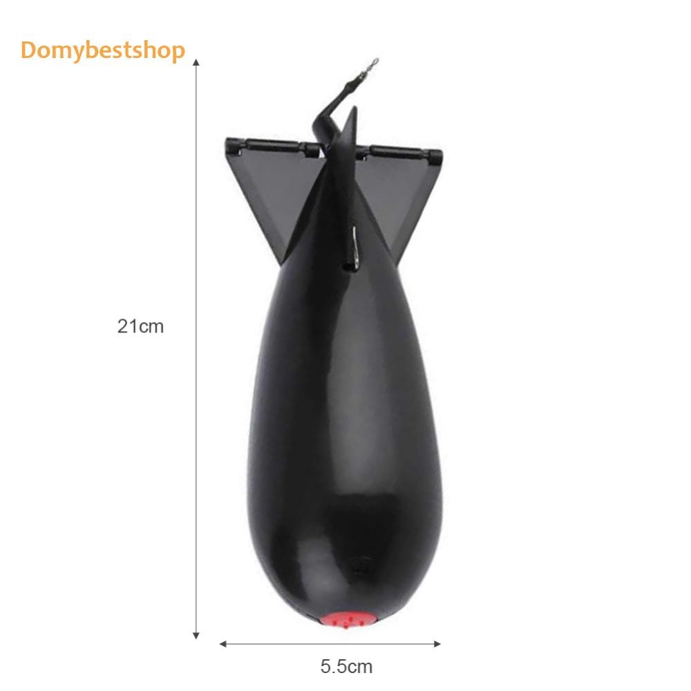 ปลาคาร์พตกปลา Rocket Feeder Spod Bomb Lure ผู้ถือเหยื่อคอนเทนเนอร์ตกปลา ...