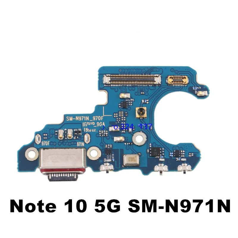 บอร์ดเชื่อมต่อพอร์ตชาร์จ สําหรับ Samsung Galaxy Note 10 5G N971N ...