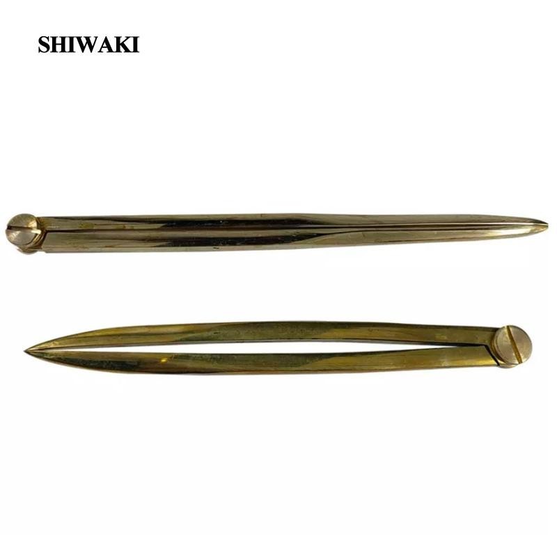 [Shiwaki] ชาร์ตวาดภาพ แบ่งตรง สีทองเหลือง แบบมือเดียว | Shopee Thailand