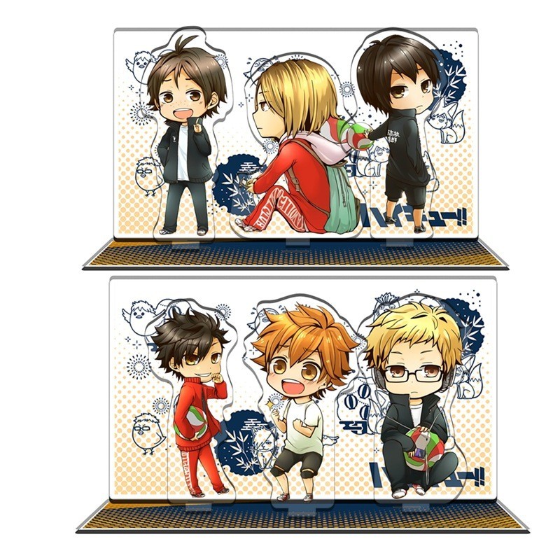 โมเดลฟิกเกอร์อะคริลิค รูปการ์ตูนอนิเมะ Haikyu sugawara koushi Daichi Sawamura ของเล่นสําหรับเด็ก ...