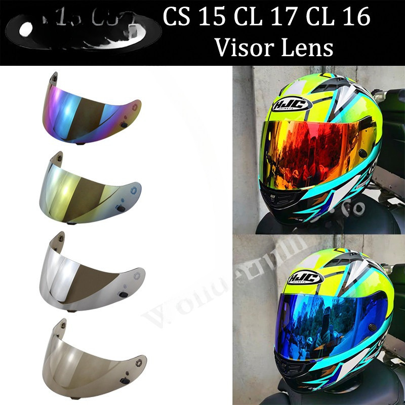 เลนส์หมวกกันน็อค HJC สําหรับ CS 15 CL 17 CL 16 CL S9 CS R1 CS R2 TR1 ...