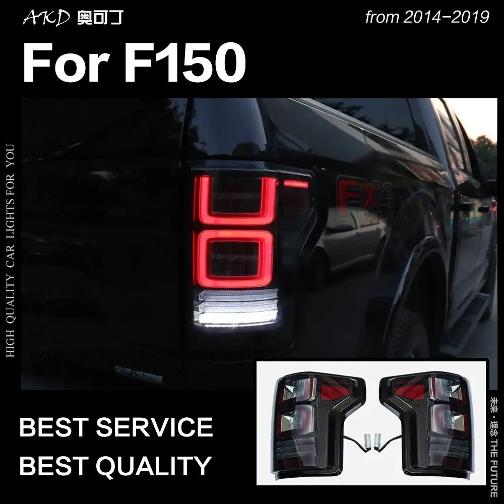 Car Styling for Ford Raptor Tail Lights 2014-2020 F-150 Tail Lamp F150 ...