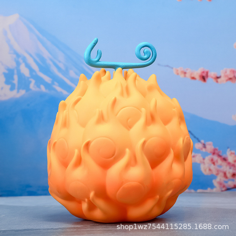 Large Sea King Devil Fruit Luffy Rubber Fruit Ace Burning Hand Office ...