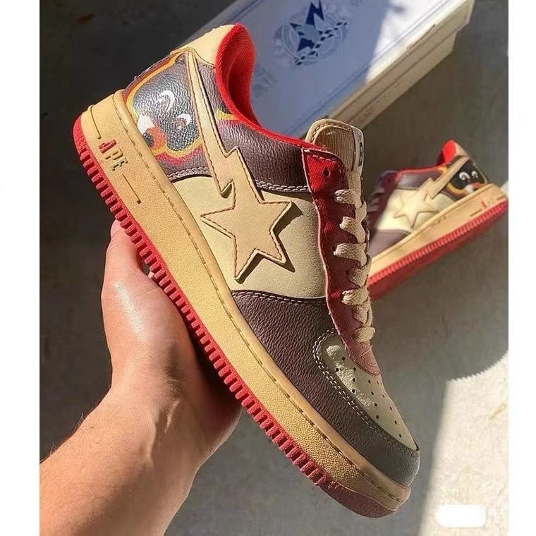 Vsoc BAPE STA SK8 kanye Co-Branded hellokitty Bear Dunk Dropout Star ...