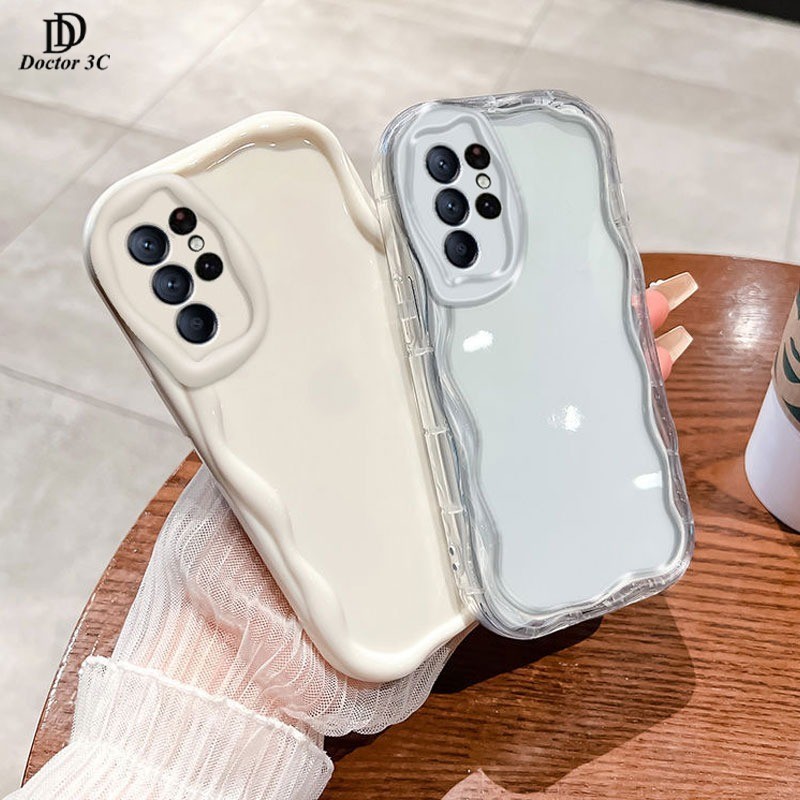 เคสโทรศัพท์มือถือ กันกระแทก ลายครีม สําหรับ Samsung Galaxy S24 S23 S22 S21 Ultra Plus S20 FE 4G ...