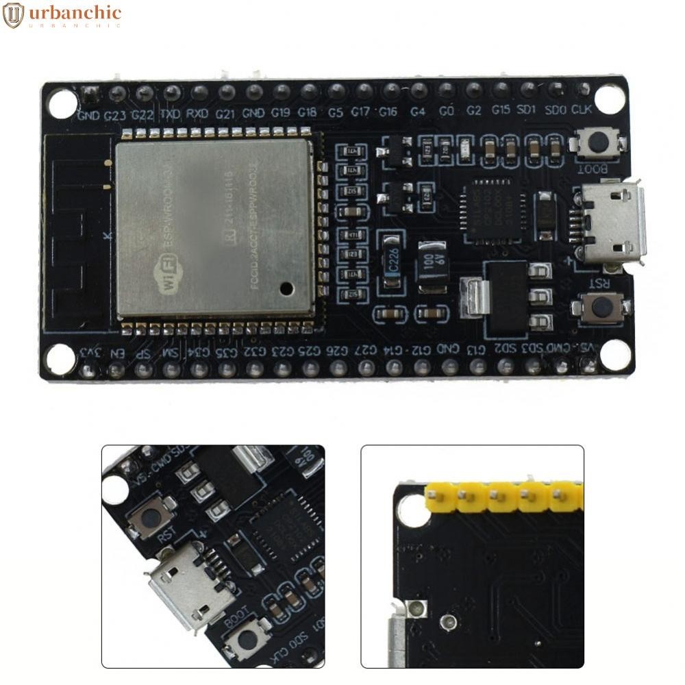บอร์ดพัฒนา ESP32-38 สวิตช์เสาอากาศในตัว RF Balun Dual Core | Shopee ...