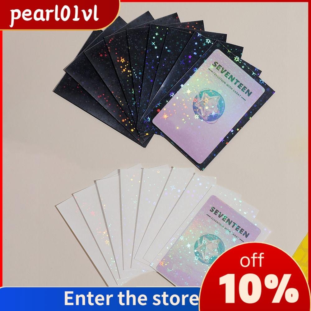 Pearl01 ถุงเก็บการ์ดรูปภาพ PVC ลายหัวใจ Kpop Idol 20 ชิ้น ต่อแพ็ค ...