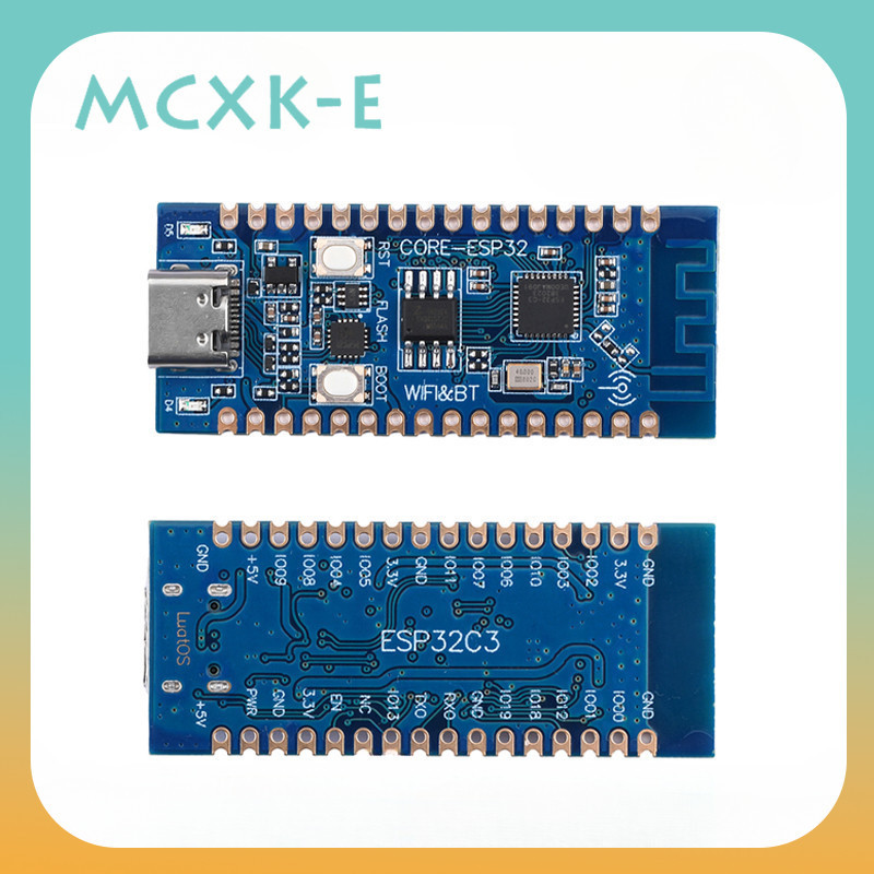 Mcxk-e ESP32 บอร์ดไมโครคอนโทรลเลอร์ ESP32 C3 LCD CORE เสาอากาศ 2.4G ... Mcxk-e ESP32 บอร์ดไมโครคอนโทรลเลอร์ ESP32 C3 LCD CORE เสาอากาศ 2.4G ...