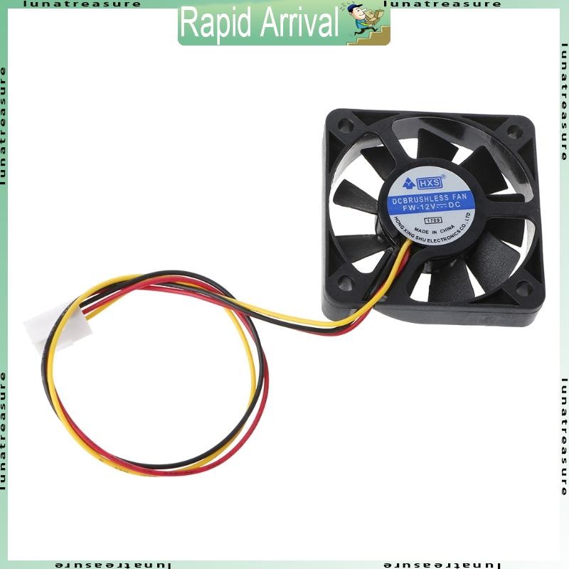Lun CPU พัดลมระบายความร้อนสําหรับ DC 12V 3Pin USB Connector PC ฮีทซิงค์ ...