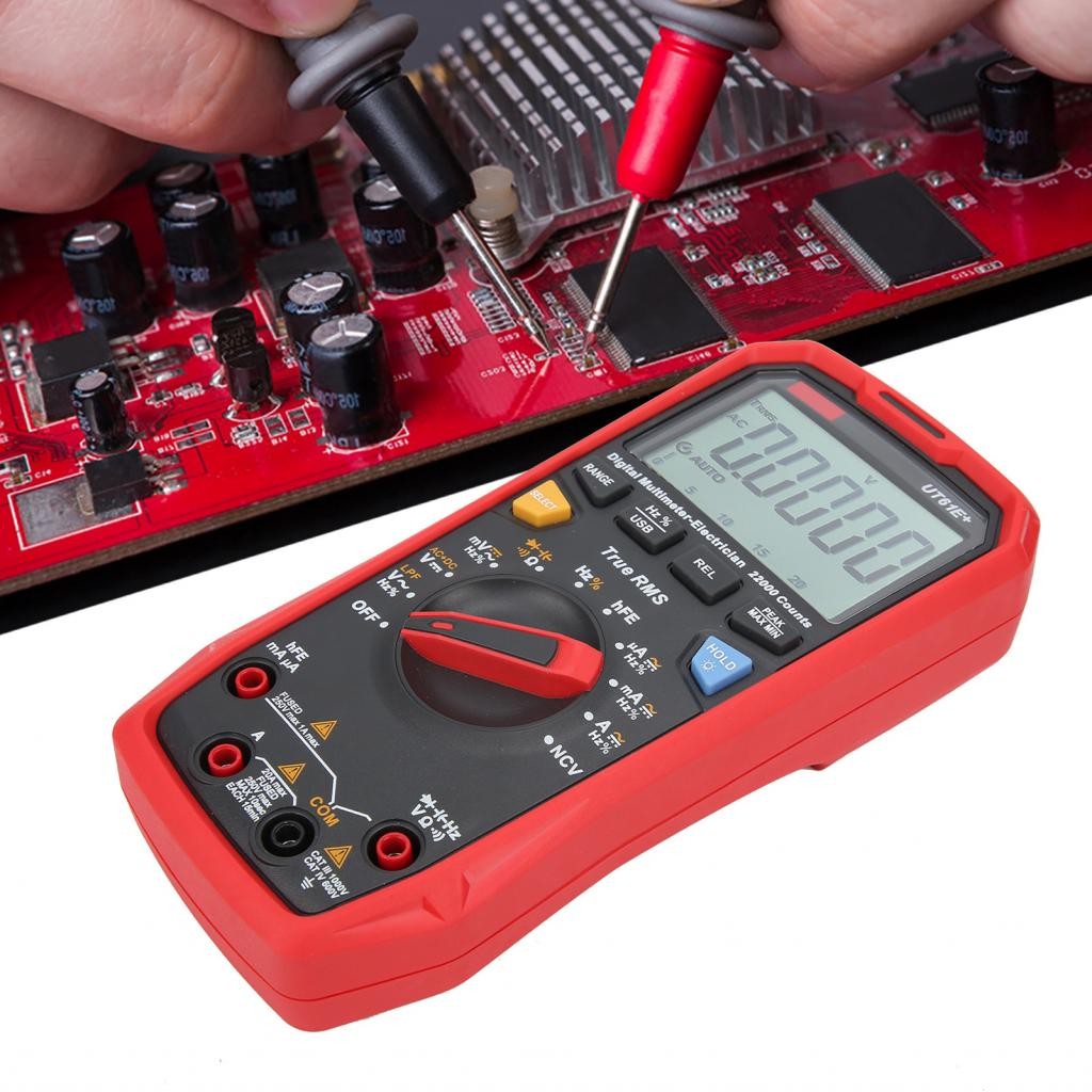 UT61E+ 1000V Digital Multimeter Auto Range True RMS Tester Instruments ...