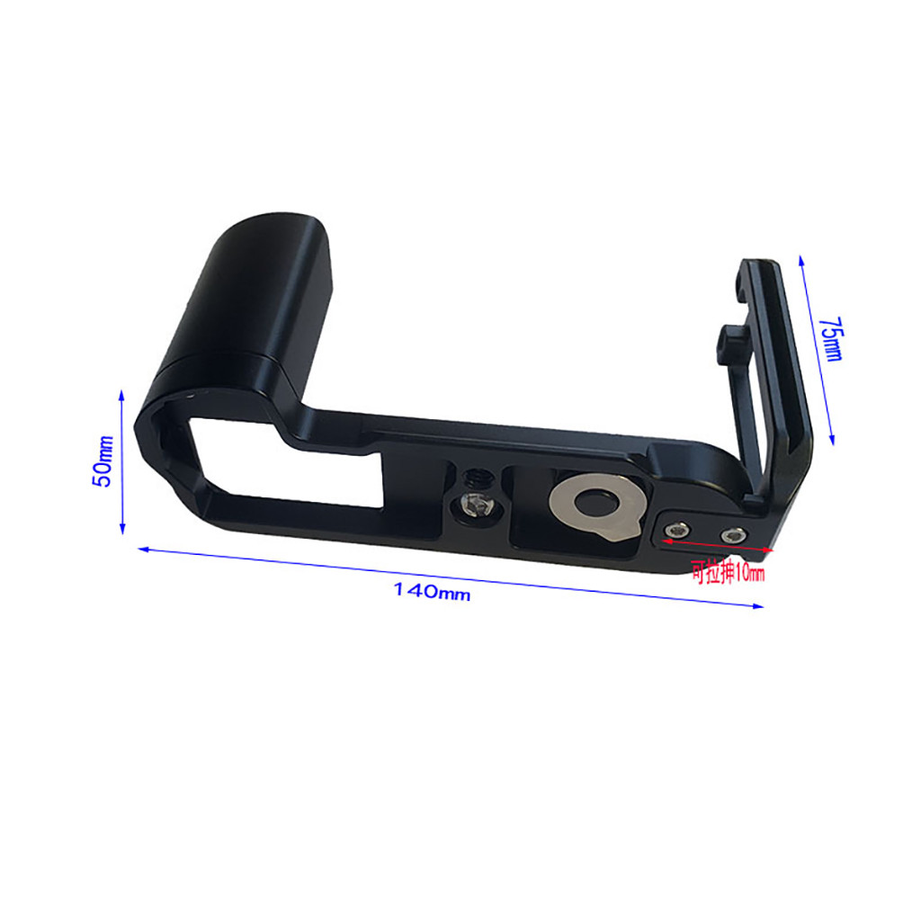 อลูมิเนียมอัลลอยด์ Hand Grip L Bracket สําหรับ Fujifilm X-T50 Quick ...