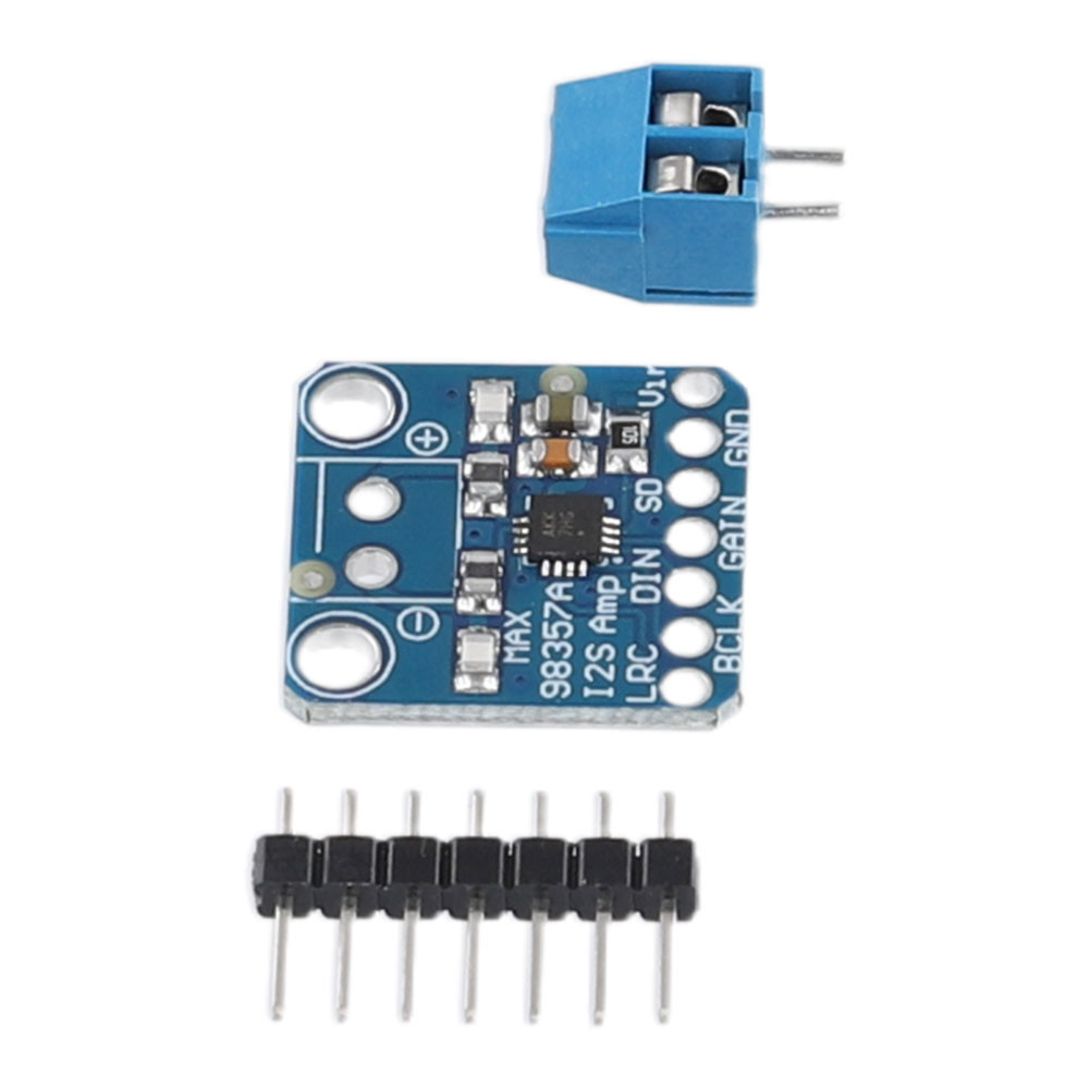 C# MAX98357 Class D Amplifier Breakout Interface DAC ถอดรหัส MAX98357A ...