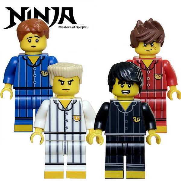 lego เลโก้ ชุดนอน Phantom Ninja ในประเทศ Moderator Kaike Zanjie ปริศนา ...