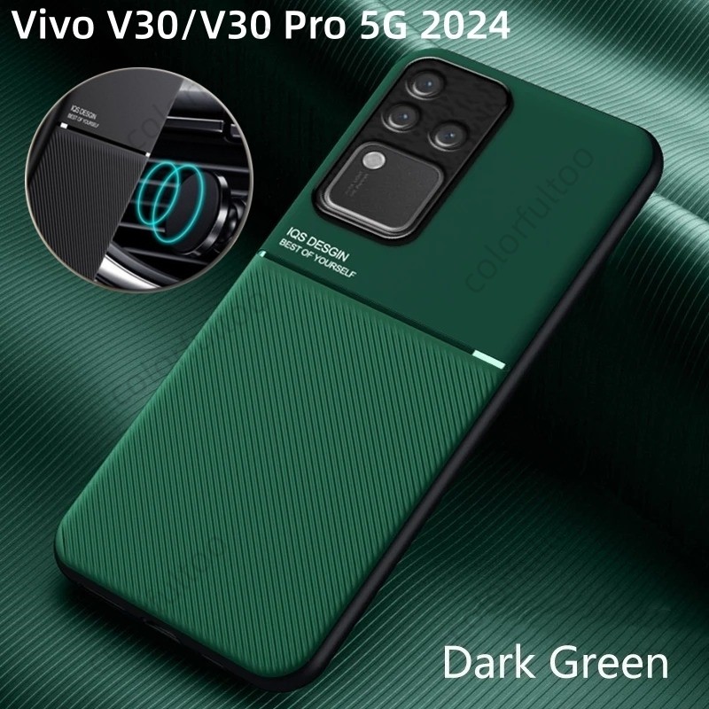 เคสซิลิโคน TPU เนื้อแมตต์ กันกระแทก สําหรับ Vivo V30 2024 Vivo V30 Pro V 30 V30Pro VivoV30 5G ...