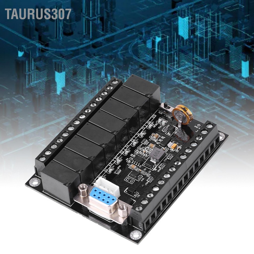 Taurus307 DC 24V PLC Regulator FX1N-20MR อุตสาหกรรมควบคุม Programmable ...