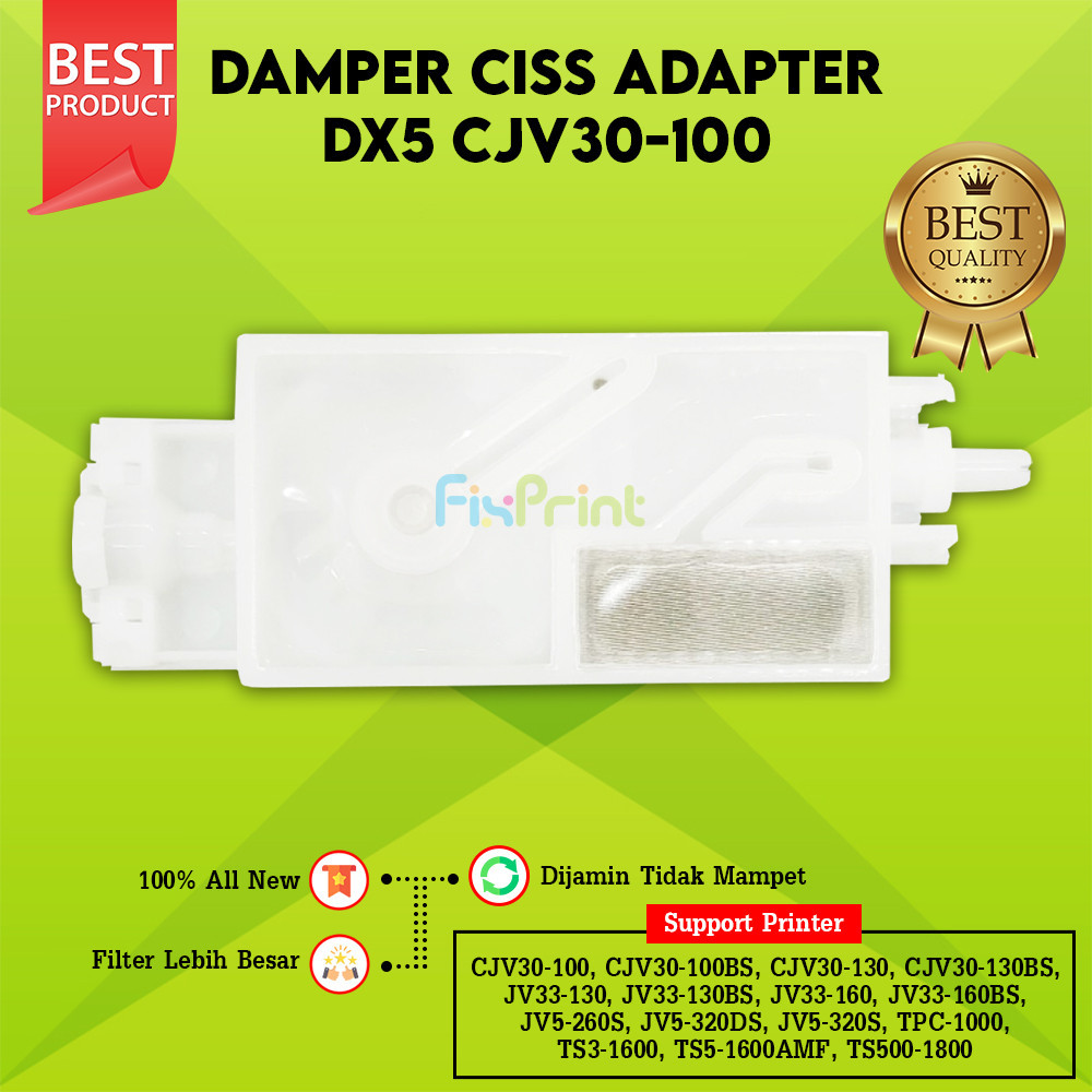 Damper CISS ใหม่ DTF DTG DX5 เครื่องพิมพ์ Mimaki CJV30 Dumper JV5 JV33 ...
