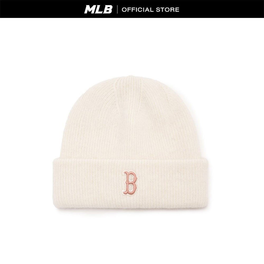 MLB หมวกไหมพรม Unisex รุ่น 3ABNM0136 43CRD - สีครีม | Shopee Thailand