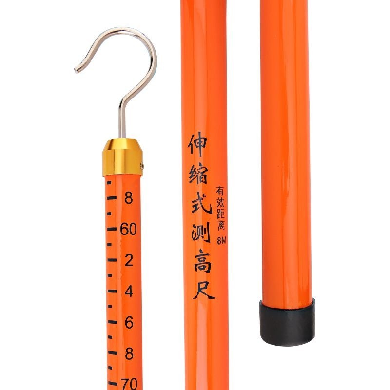 Telescopic Measuring Scale Rod Insulated Telescopic Height Measuring ...