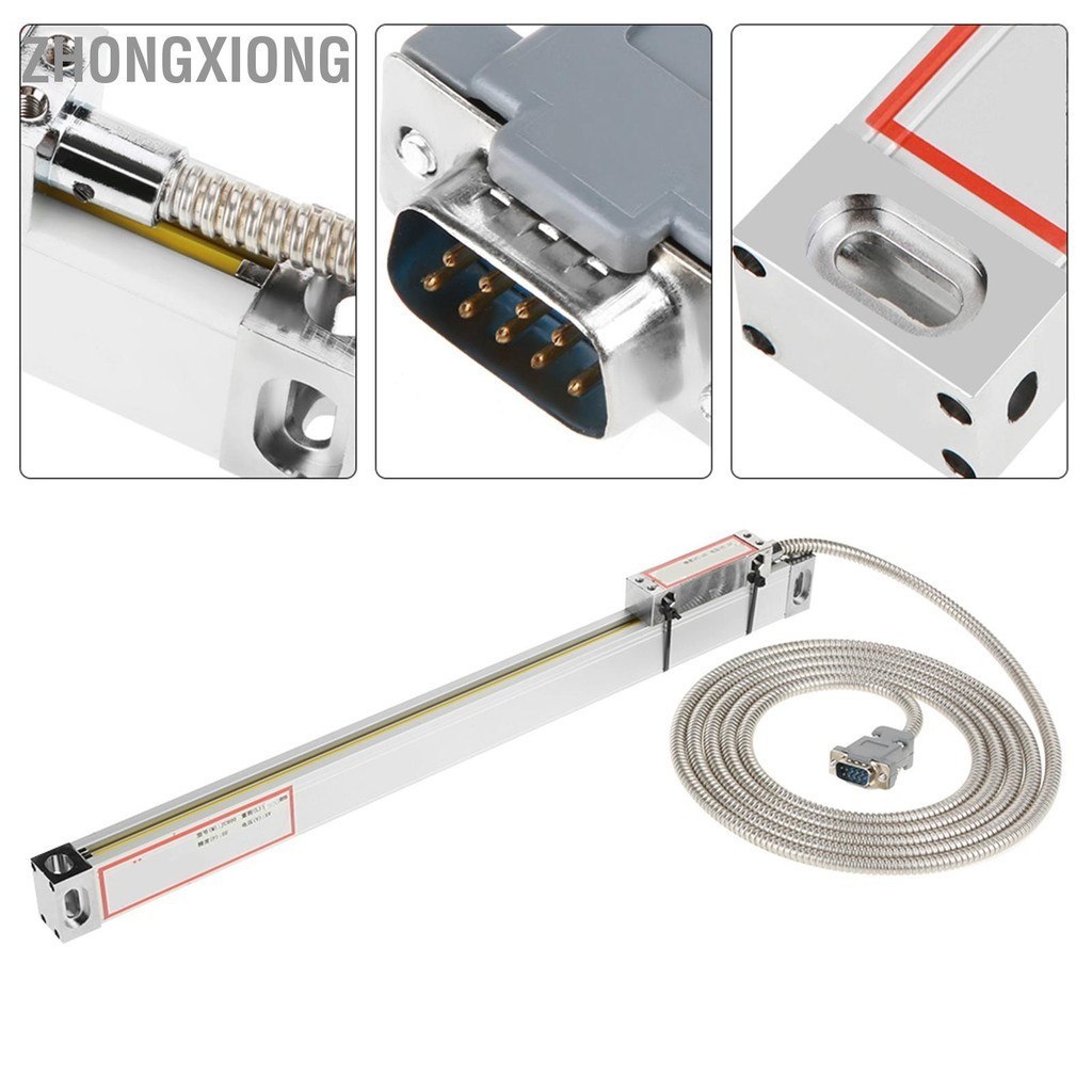 ZhongXiong 300 มม. 12 "Linear Scale เครื่องกลึง Mill Digital Readout Encoder สำหรับ JCS900-2AE ...